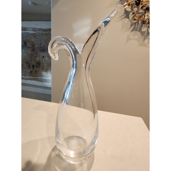 Steuben | Accents | 96s Steuben Sheared Rim Vase Designed By George ...